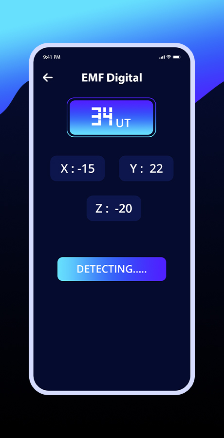 Phone EMF Detector - Ultimate - ElectroSmart - EMF Meter - Radiation Detector - Android ...